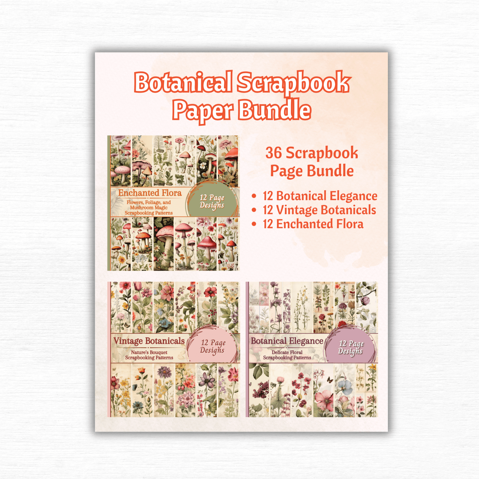 Scrapbook Patterns | Printable Coloring Books, Log Books, And More ...